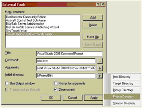 添加Visual studio Command Prompt visual studio command prompt CSDN博客