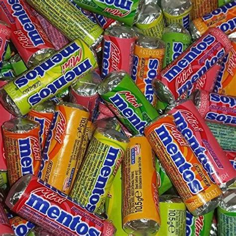 30 X Mini Mentos Sweets Assorted Fruity Flavours 10 5g Each Artofit