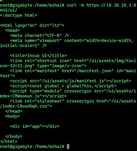 Incus Ui On Cluster Incus Linux Containers Forum