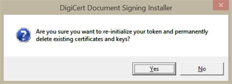 Installing A Document Signing Certificate Instructions
