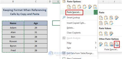 How To Keep Formatting In Excel When Referencing Cells 2 Methods