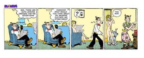 Rule 34 Blondie Comic Blondie Bumstead Dagwood Bumstead Female
