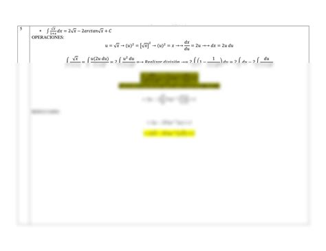 Solution Integrals Method By Algebraic Substitution Studypool