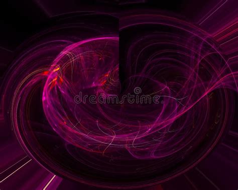 Abstract Texture Imagination Swirl Fractal Magic Science Creative Futuristic Decoration Stock