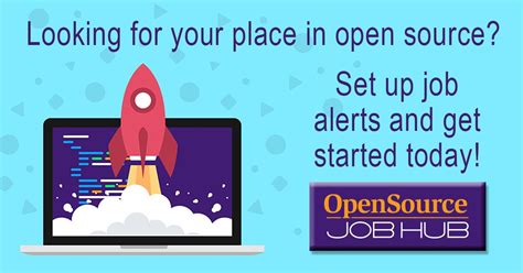 Open Source Jobhub On Linkedin Opensource Osjh Jobs Career