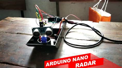 Arduino Nano Radar And Processing Ultrasonic Sensor Hc Sr04 Youtube