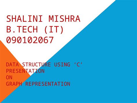 pptx 44224241 data structure using ‘c ppt on graph dokumen tips