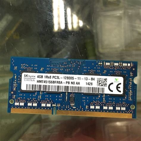 ในสต็อก Sk Hynix Ddr3 Rams 4gb Pc3l 12800s 1600mhz 204pin แล็ปท็อปผู้ชาย Shopee Thailand