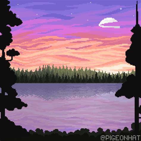 Sunset 200x200 Rpixelart