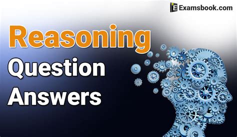 Reasoning Questions And Answers For Bank Exams And Ssc
