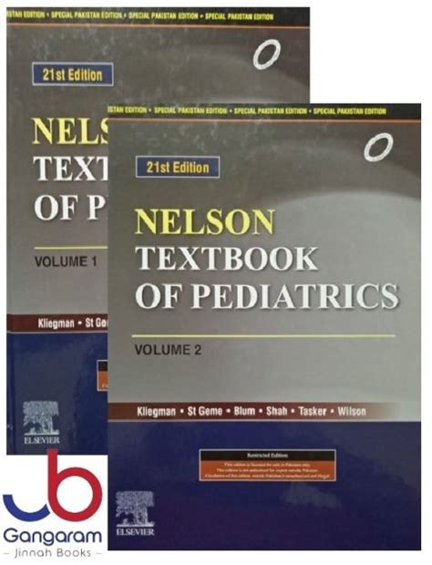 Nelson Textbook Of Pediatrics 2 Vol Set 21 E Hb
