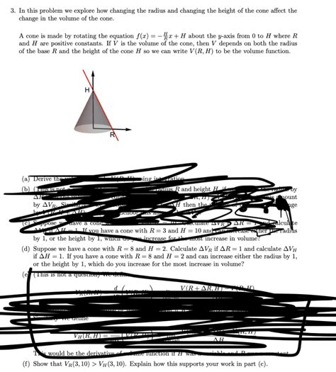 Solved In This Problem We Explore How Changing The Radius Chegg Com