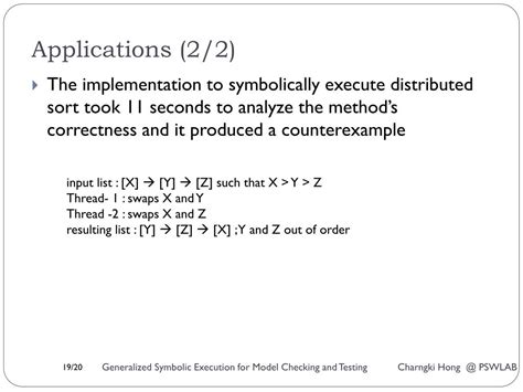 ppt generalized symbolic execution for model checking and testing