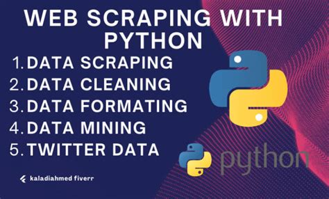 Do Web Scraping Using Python By Kaladiahmed Fiverr