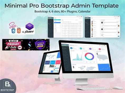 Admin Dashboard Templates With Ui Framework Minimal Pro