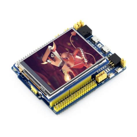 2 8 inch arduino touch lcd shield
