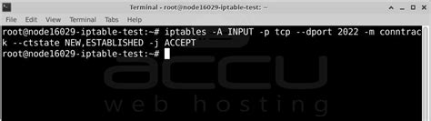 How To Add Edit Or Delete A Port With Iptables Accuwebhosting