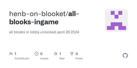 Github Henb On Blooketall Blooks Ingame All Blooks In Lobby Unlocked April 28 2024