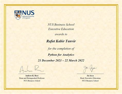 Rafat Tanvir On Linkedin Dataanalytics Datamining Datacareers Python Singapore… 10 Comments