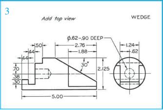 Solved Exercise Missing View Problems Sketch Or Draw Chegg