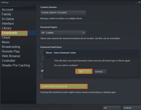 How To Clear Steam Download Cache ComputerSluggish