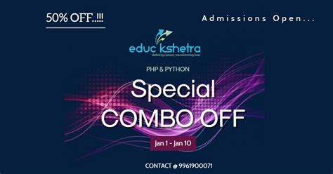 Educ Kshetra On Linkedin Educkshetra Combo Combooffer Software Php Python Newyear