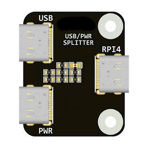 usb power splitter cm4 for raspberry pikvm hdmi csi kvm ip pi atx