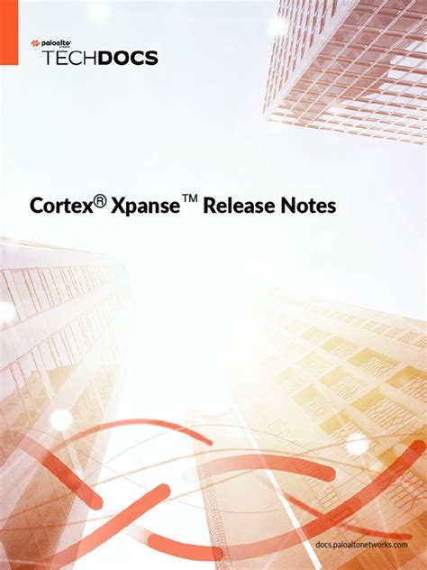 Cortex Xpanse Release Notes Pdf Software Engineering Computer Science