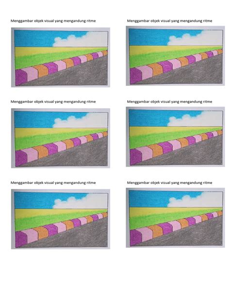 Menggambar Objek Visual Yang Mengandung Ritme Pdf