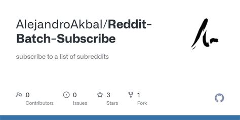 Reddit Batch Subscribe — Python Tool For Subscribing To Multiple Subreddits Perfect For