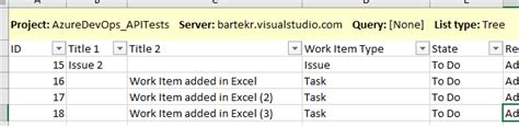 Adding A New Task In Tfs Azure Devops Using Excel