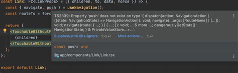 Types Are Missing And Causing Errors · Issue 42 · React Navigation