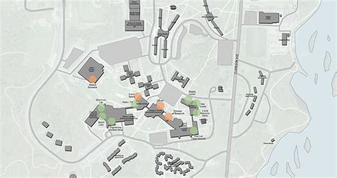 Clarkson Campus Map