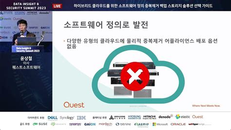 하이브리드 클라우드를 위한 소프트웨어 정의 중복제거 백업 스토리지 솔루션 선택 가이드 Youtube