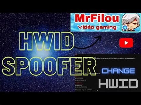Hwid Spoofer For All Games Programms Hdd Serial Hwid Product Id Machine Guid Changer