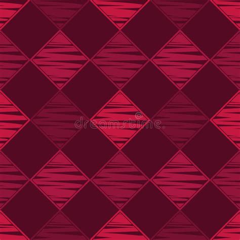Seamless Abstract Geometric Pattern Mosaic Texture Brushwork Hand Hatching Scribble Texture