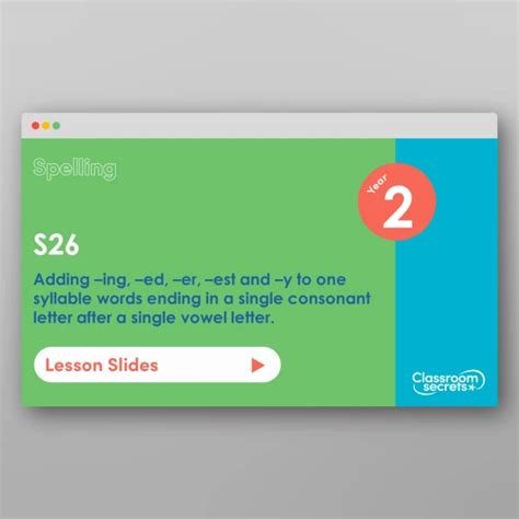 Year Adding Ed Ing Er And Est To Words Ending In Y Resource Pack Resource Classroom Secrets