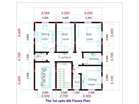 A Professional AutoCAD D Architectural Floor Plan Creation Upwork