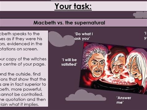 Macbeth Act 4 Scene 1 Teaching Resources