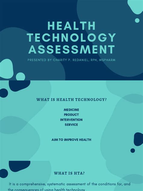 Health Technology Assessment Pdf
