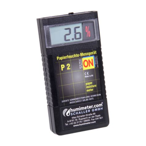 P2 Paper Moisture Meter