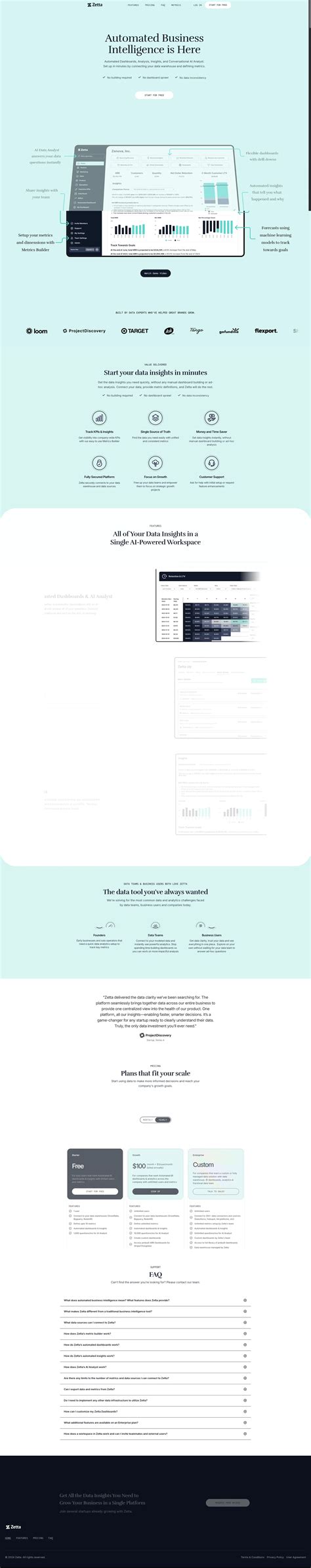 Zetta Ai Data Analytics Platform