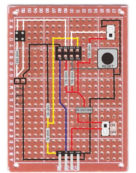 Esp8266 01 Programming Breakout Board Martyn Currey