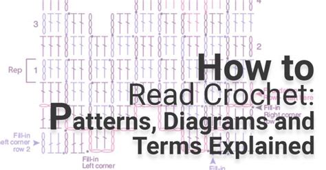 How To Read Crochet Patterns Diagrams And Terms Explained CrochetTalk