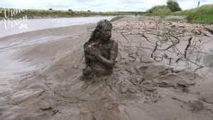 Mud Slut Violet S First Outdoor Mudgasm Fun In The Mud Until I Cum Transformed Into A Living