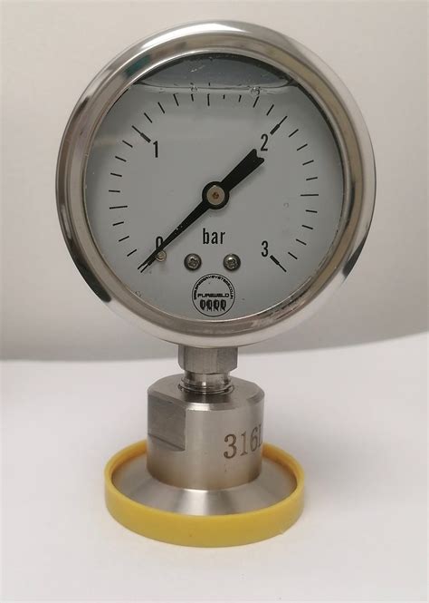 Tri Clamp Pressure Gauge Pureweld