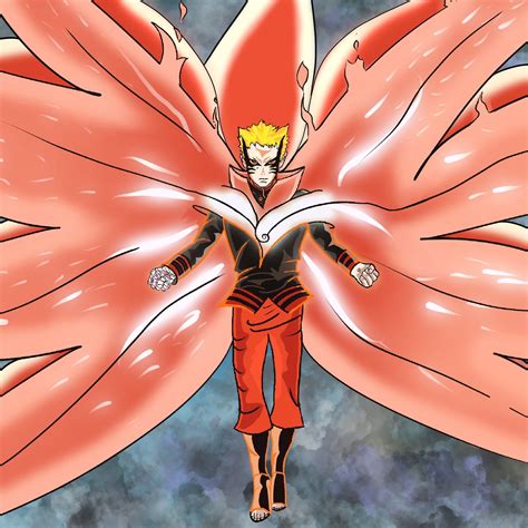 Artstation Naruto Baryon Mode Anime Edition