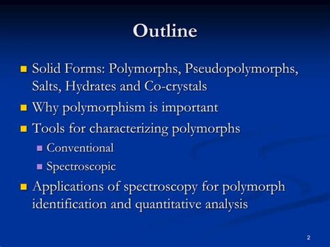 Nysas Solid State Spectroscopy Of Materials Polymorphism Pdf