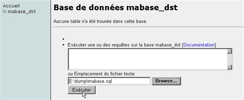 Duplication Dune Base Mysql Sql Facile