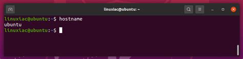 How To Change Hostname In Linux